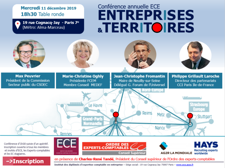 📍Conférence annuelle ECE : « ENTREPRISES & TERRITOIRES » – 11 décembre ...